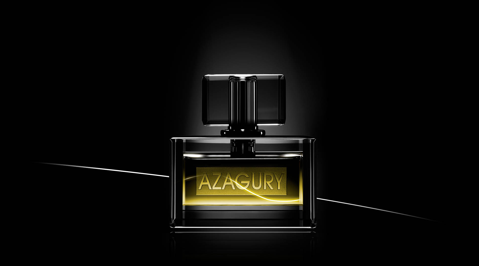 Packshot Factory - Cosmetics Photography - Azagury perfume bottle
