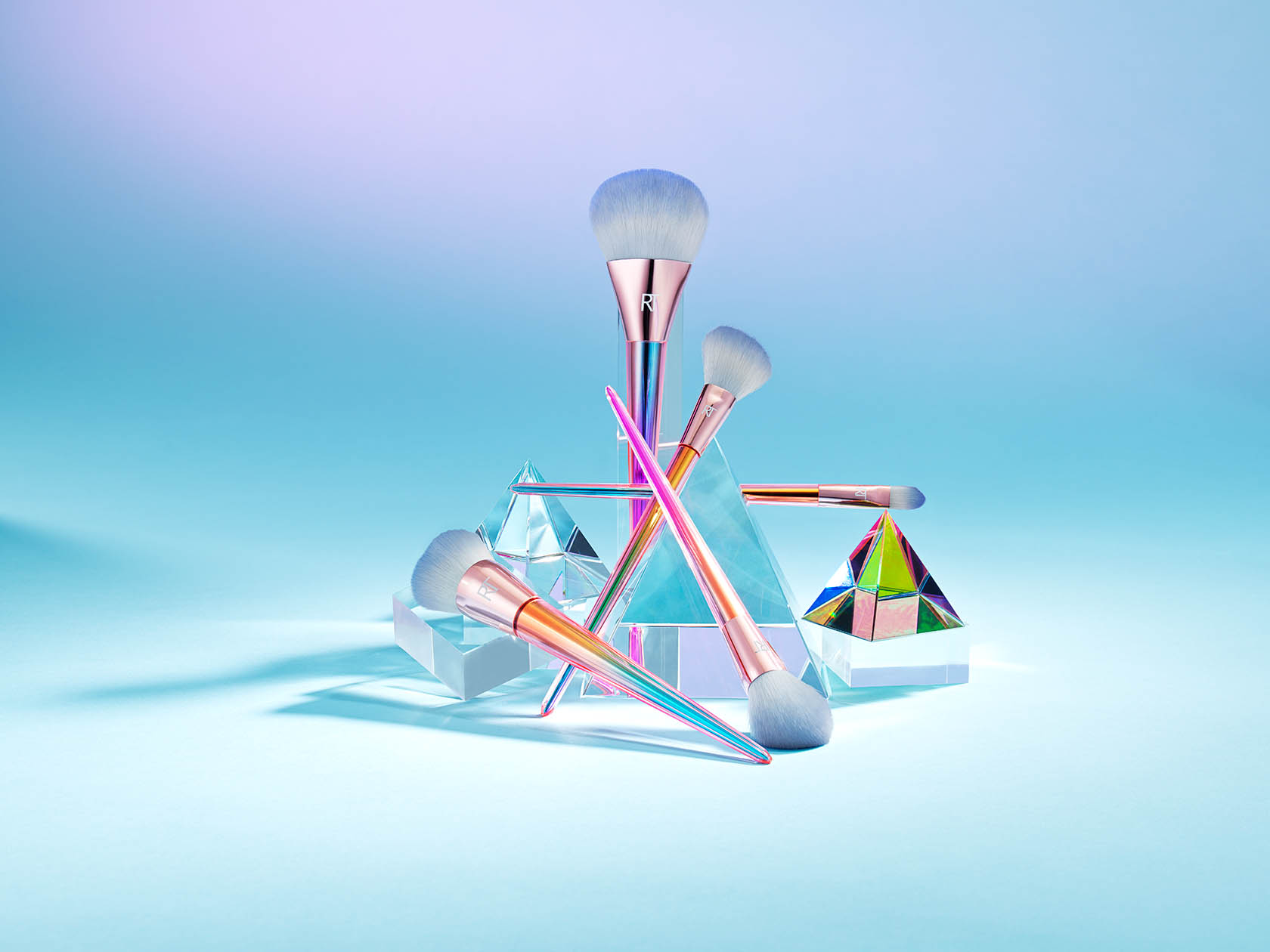 Packshot Factory - Cosmetics Photography - Real Techniques makeup brushes