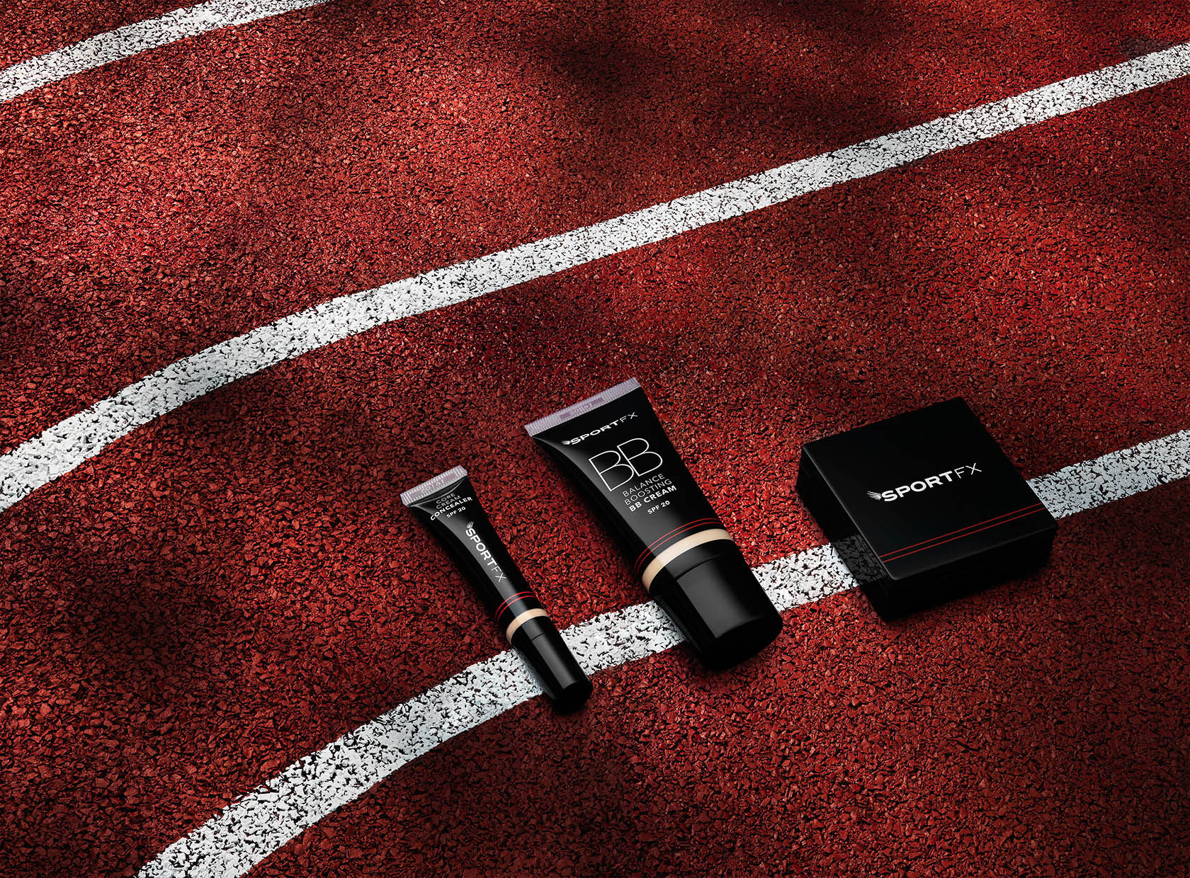 Packshot Factory - Cosmetics Photography - SportFX makeup