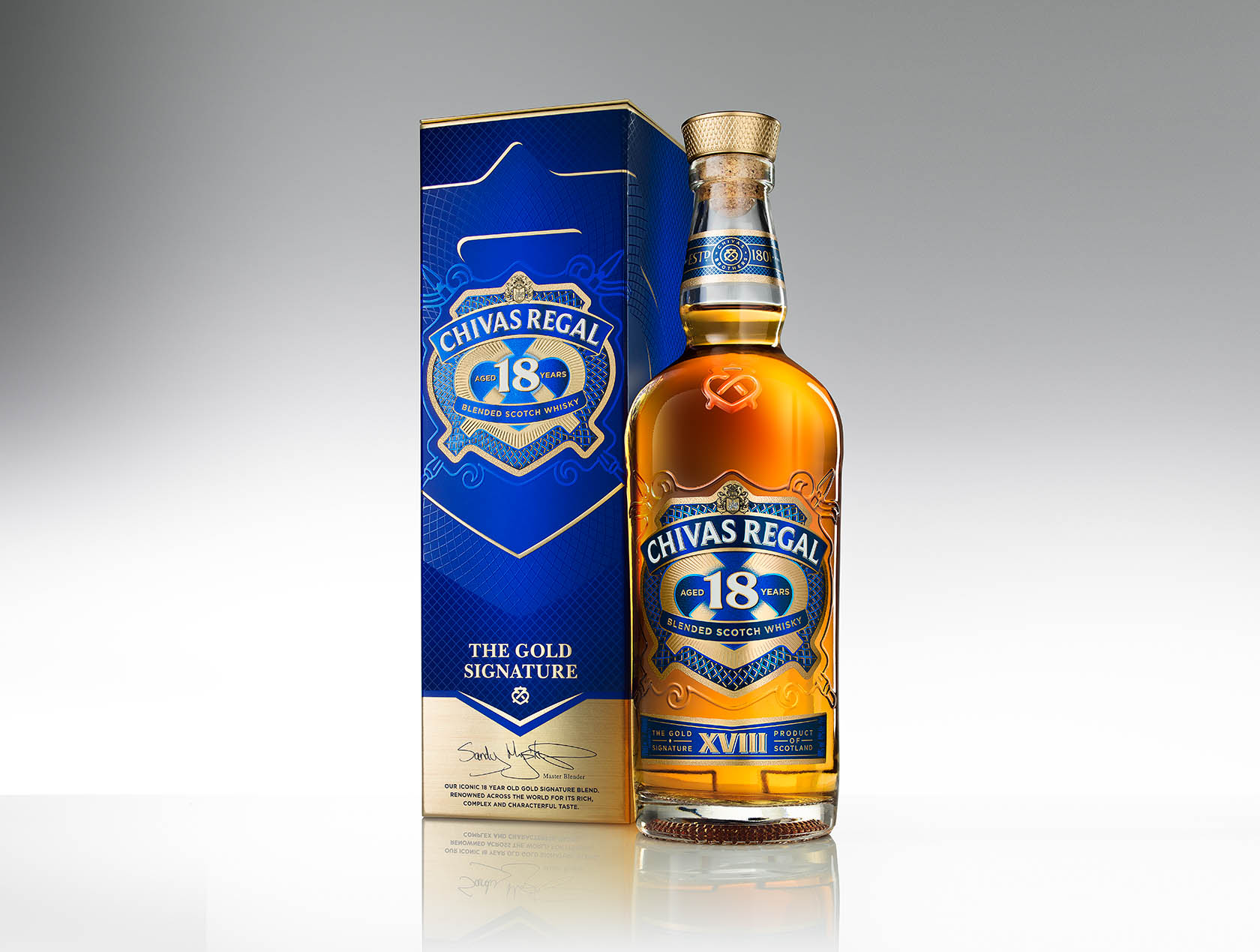 Packshot Factory - Drinks Photography - Chivas Regal 18