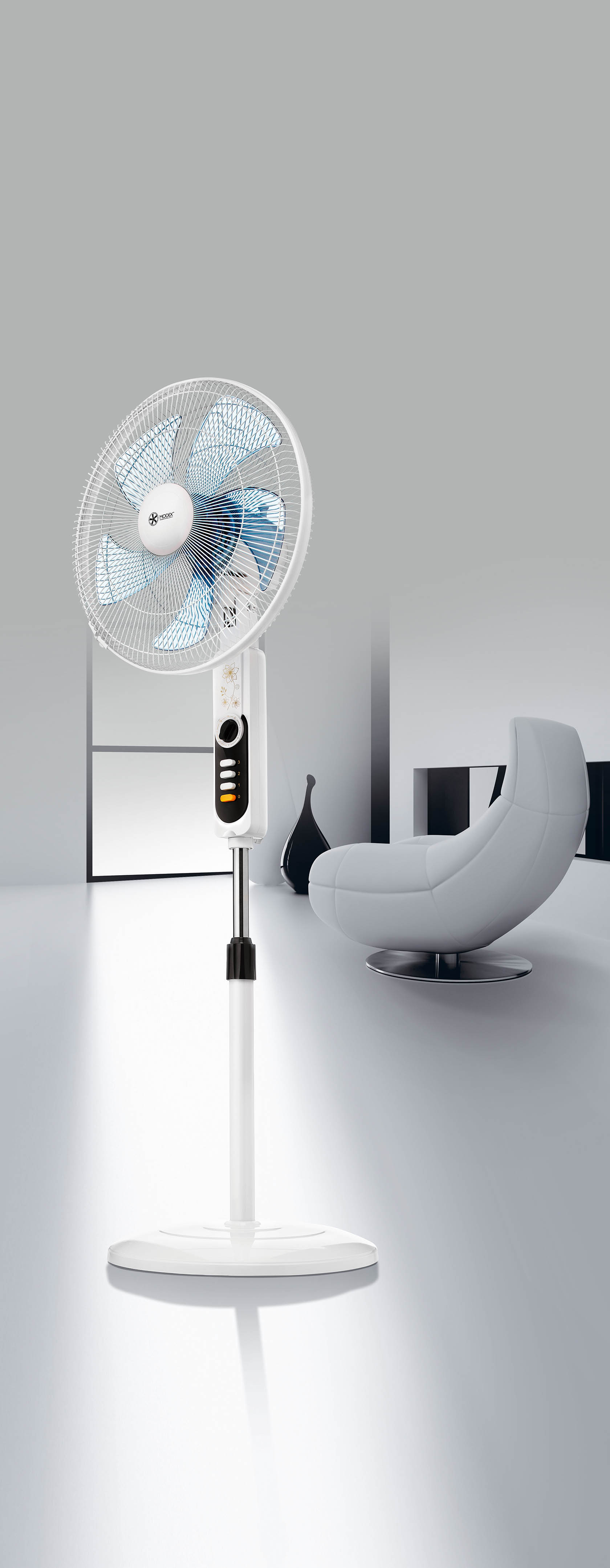 Packshot Factory - Electronics - Pedestal fan