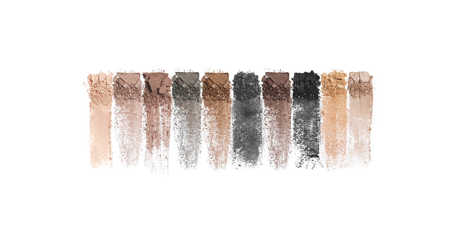 Packshot Factory - Swatches - Makeup eye shadow textures
